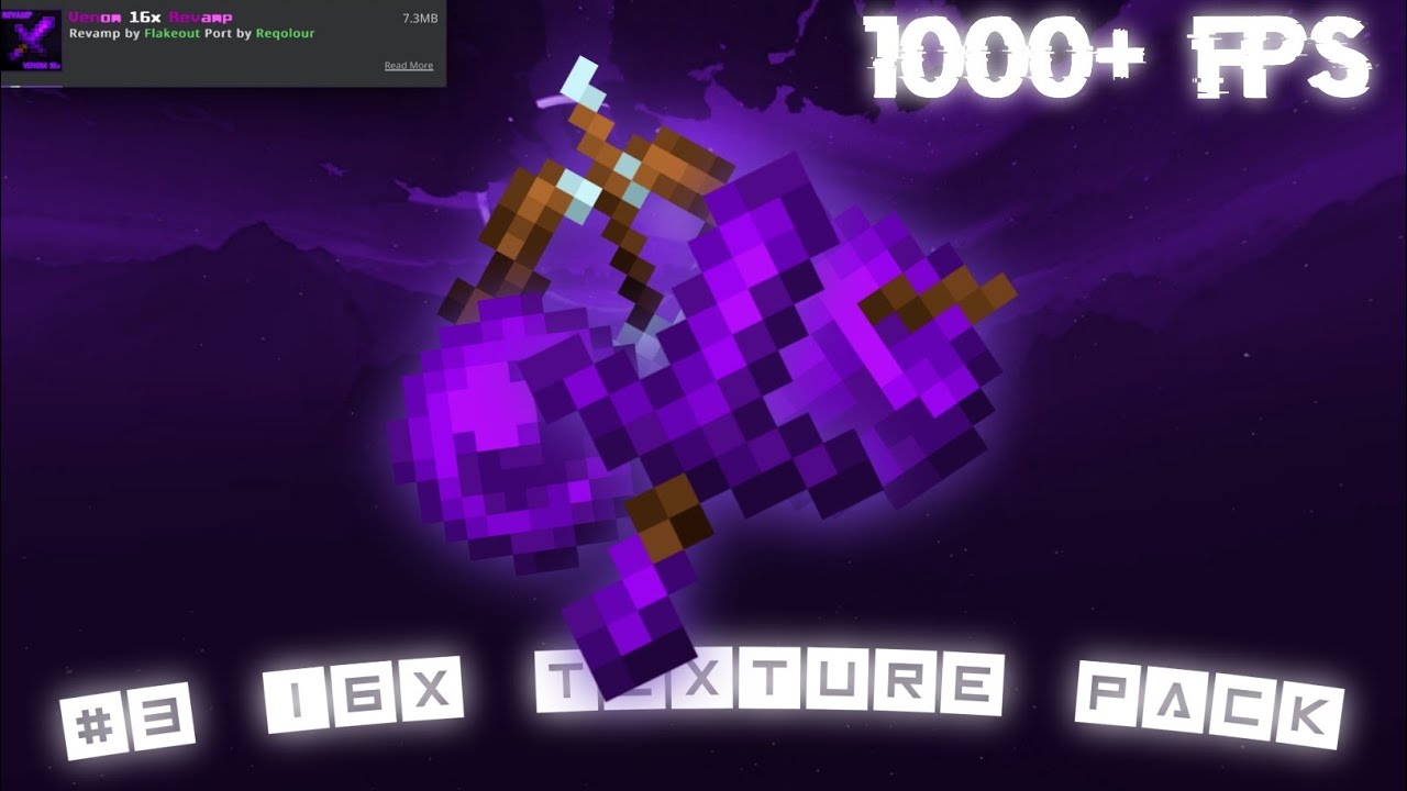 Best 16x texture pack | Venom 16x | #texturepack #showcase | Best ...