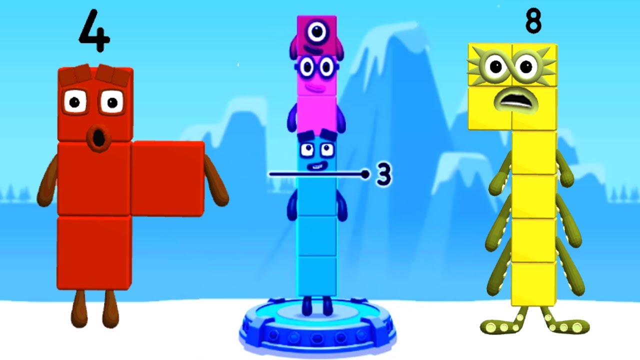 Numberblocks Learning Adventures #22 - Meet the Numberblocks 4 3 8 ...
