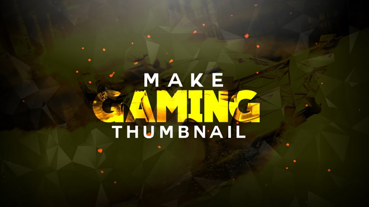 HOW TO CREATE GAMING THUMBNAIL ON ANDROID || TECHNICAL TARUN - YouTube