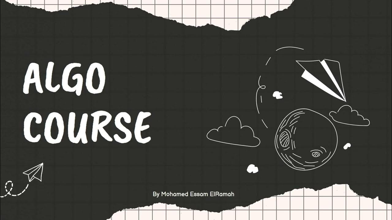 Introduction (Algo Course) - YouTube