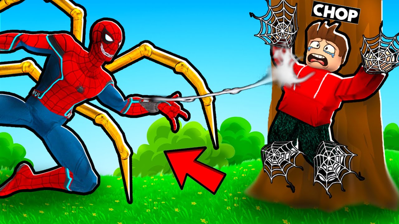 CHOP FOUND THE MOST RARE SPIDER MONSTER IN ROBLOX - YouTube
