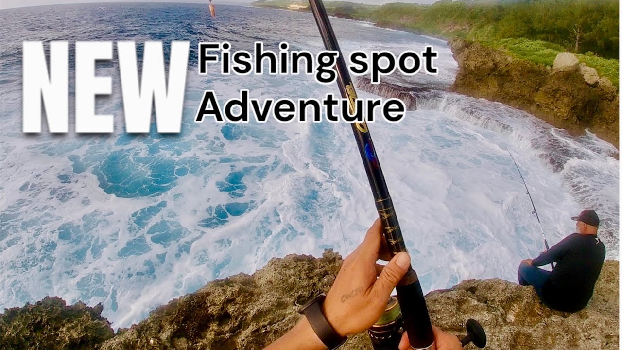 LEVEL UP! Fishing at THOUSAND STEPS Guam | Guam Fishing - YouTube