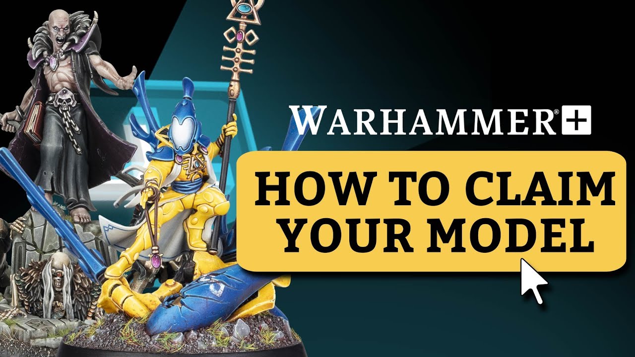How to Claim Your Warhammer+ Miniature | Warhammer - YouTube