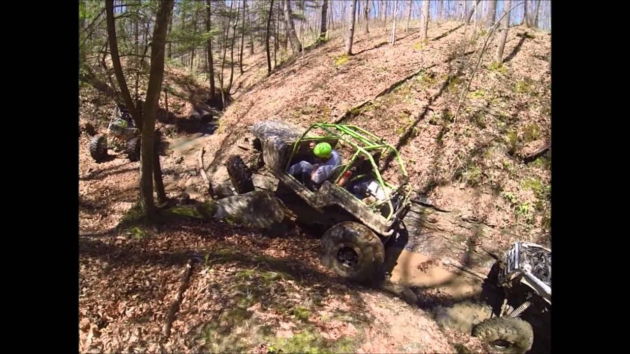 Hatfield McCoy Trails Ivy Branch Trail 93 Cable - YouTube