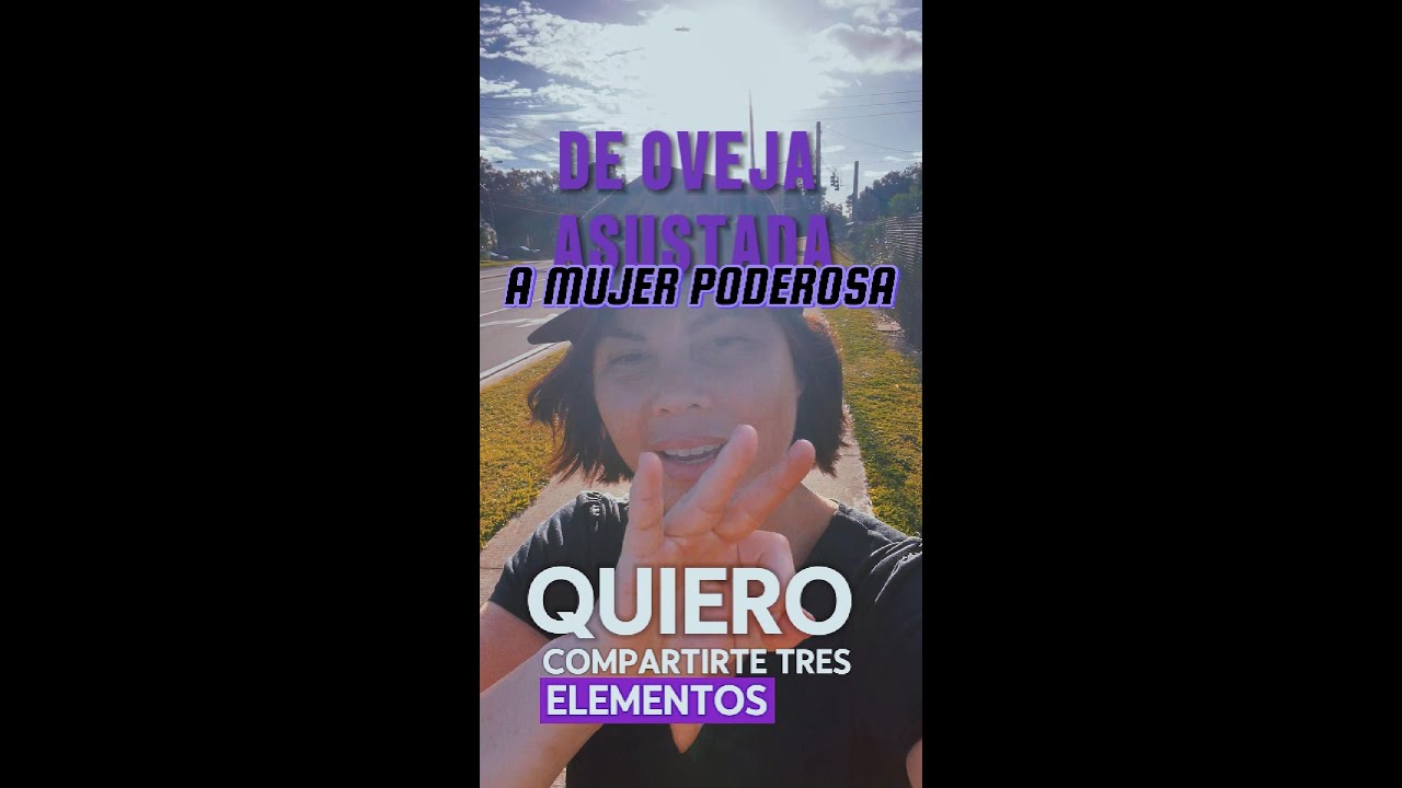 De oveja asustada a mujer empoderada! - YouTube