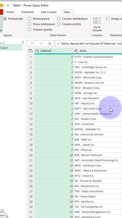 Power Query - Create Data Profile Report ! - YouTube