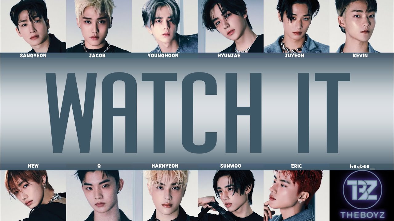 [@THEBOYZofficial ] THE BOYZ - 'WATCH IT' (Han/Easy Lyrics/Indonesia ...