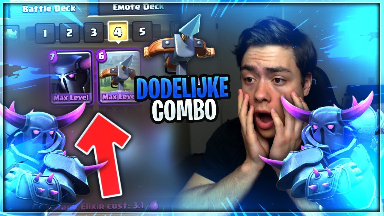 MAX PEKKA + MAX XBOW = DODELIJKE COMBO! - Clash Royale - YouTube