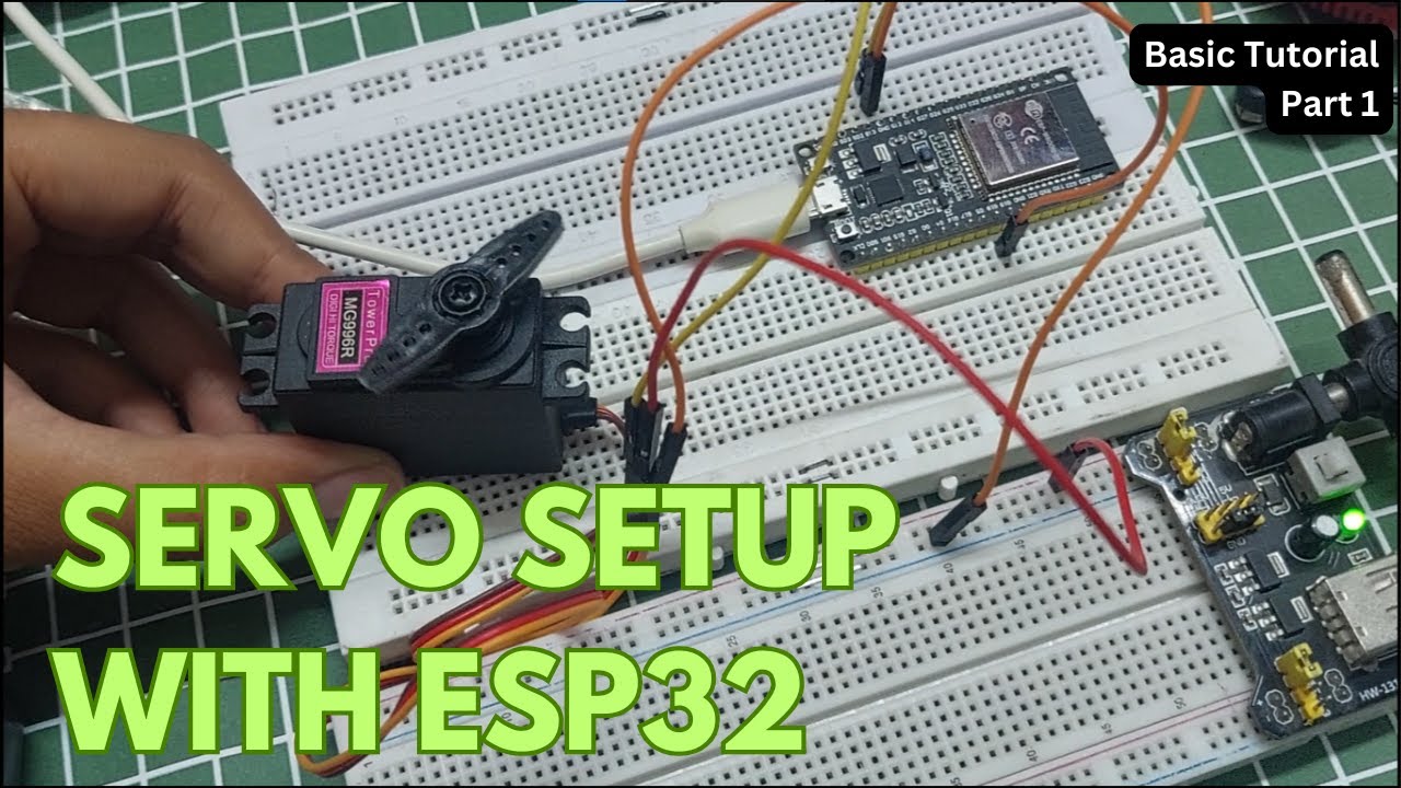 Servo Motor Setup with ESP32 | Basic tutorial | Part 1 - YouTube