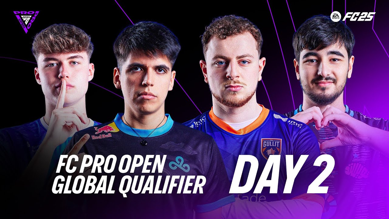 FC Pro | Open 25 Global Qualifier Day 2 - Groups C & D - YouTube