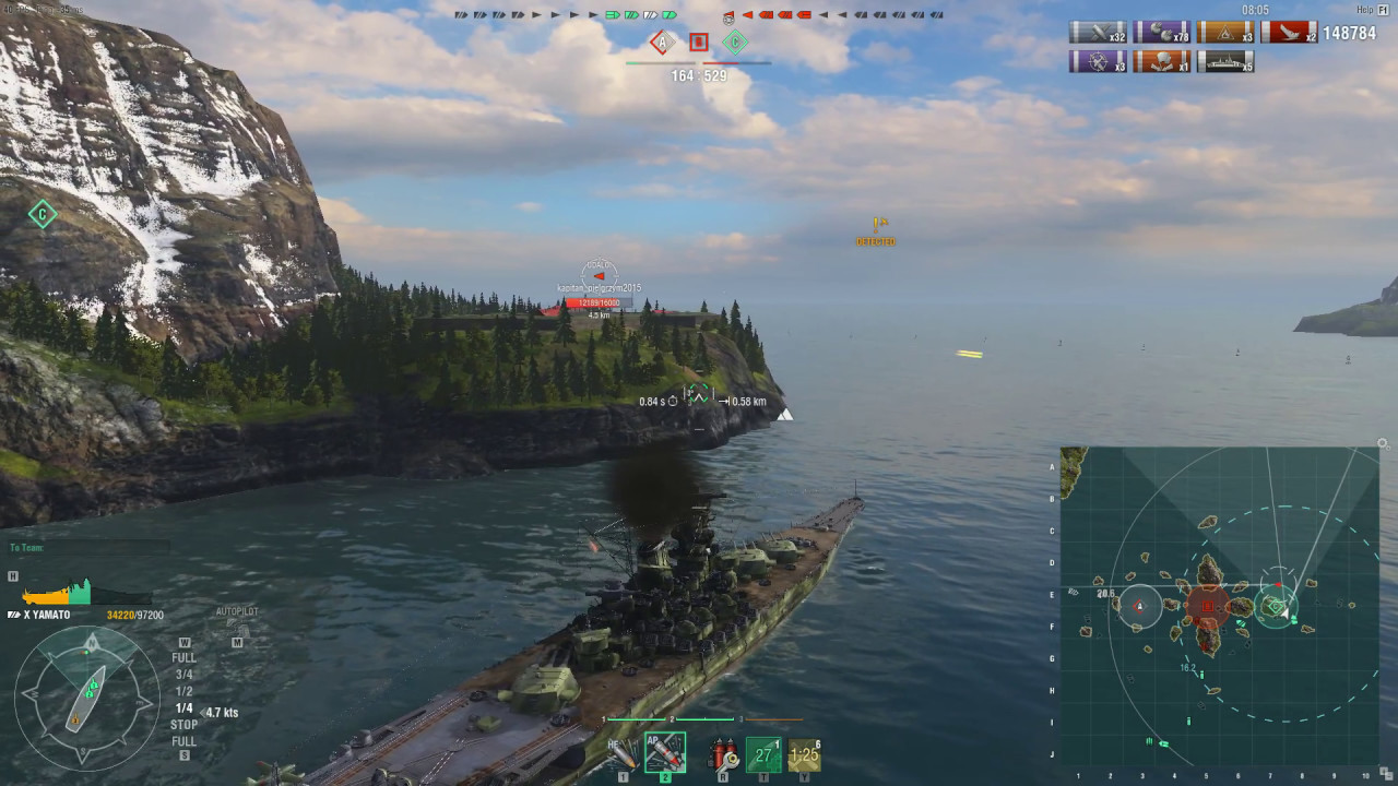 Old Yamato Game 1 - YouTube
