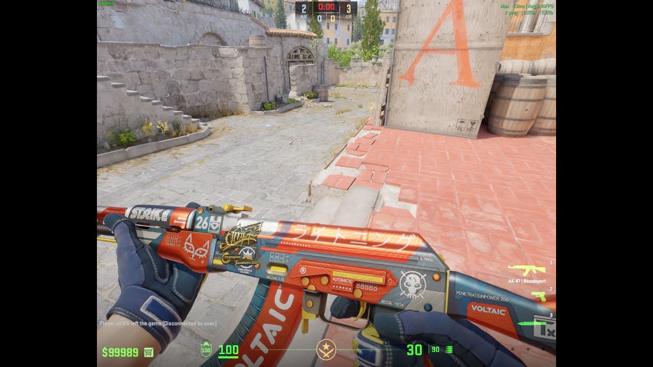 cs2 Ak Bloodsport FN 0.006 deathmatch testing 2 - YouTube