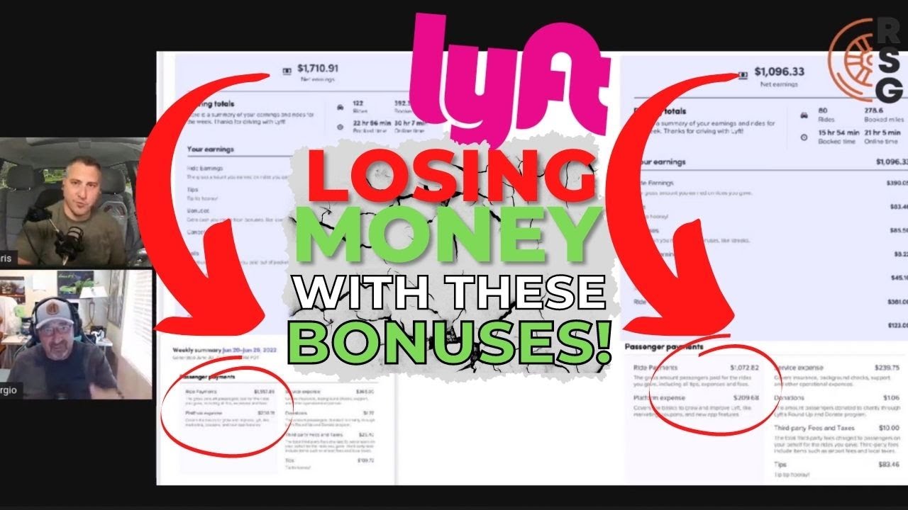 Lyft LOST Money Paying A Driver More! - YouTube