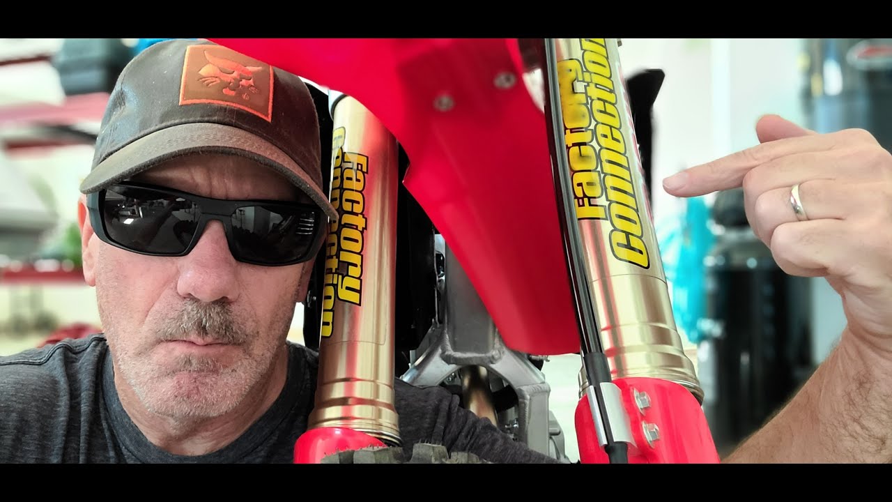Honda CRF250R Factory Connection Showa Fork Re-valve and Performance ...