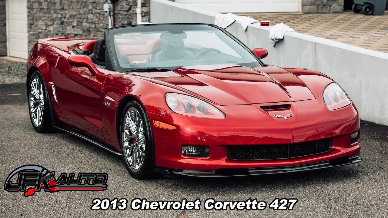 2013 Chevrolet Corvette 427 Convertible - JFK Auto - YouTube