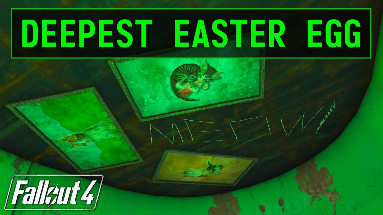 The DEEPEST Easter Egg in Fallout 4 - YouTube