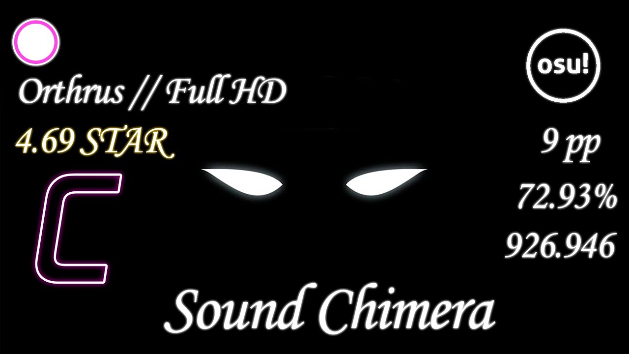 [osu!] Sound Chimera by Laur (Played by Candle890) - YouTube