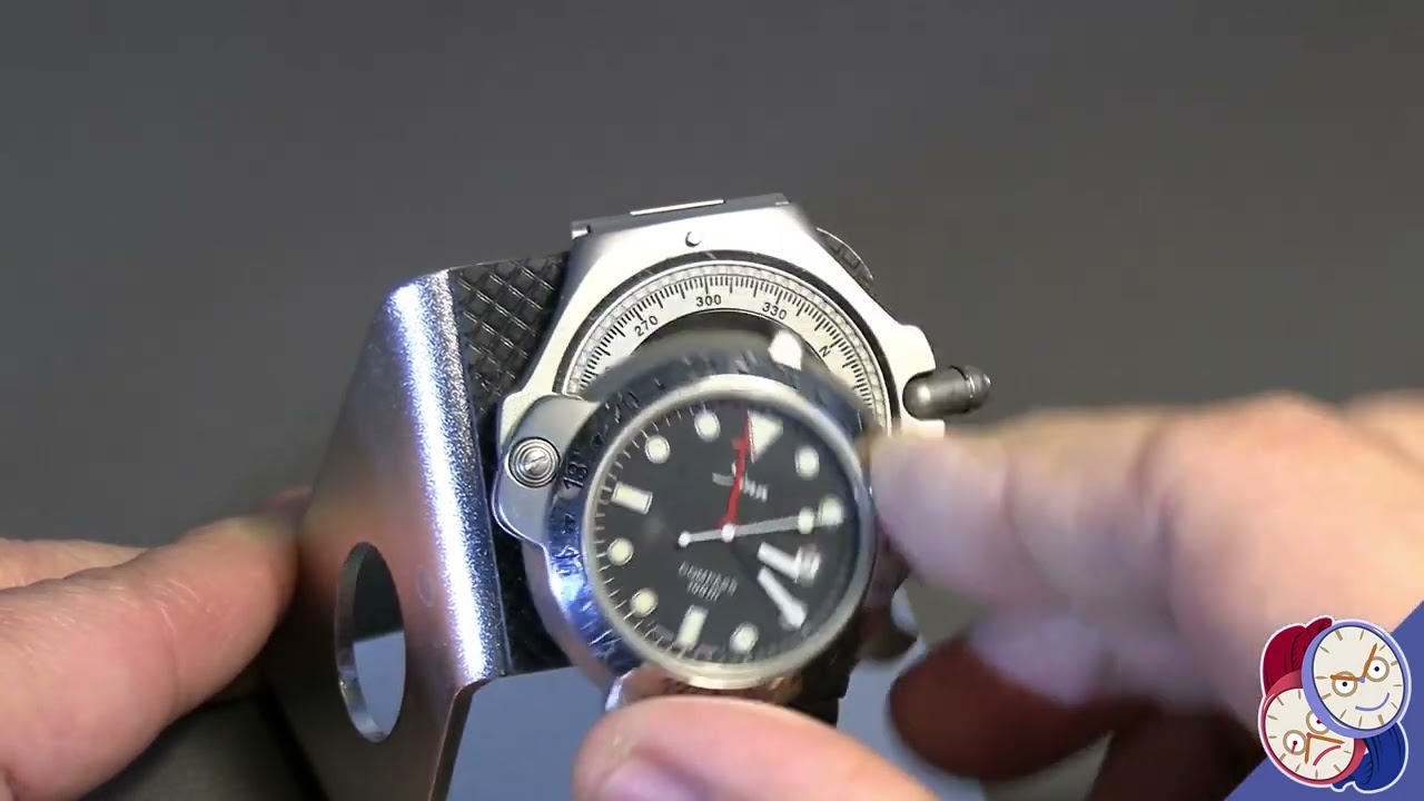 Quick Closeup - the Sinn Compass GMT watch - YouTube