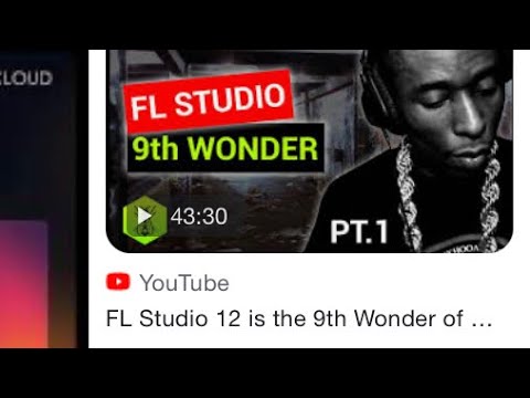 9th Wonder fans use Fl Studio and gross beat! #9thwonder #oo5dynasty # ...