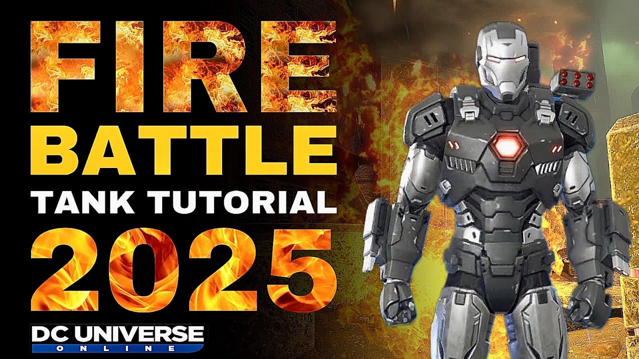 DCUO Fire Battle Tank Tutorial 2025 - YouTube