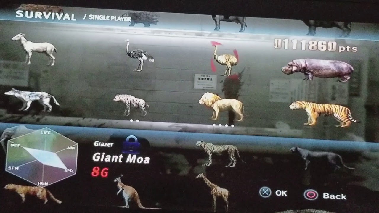 Tokyo jungle all animals part 1 - YouTube