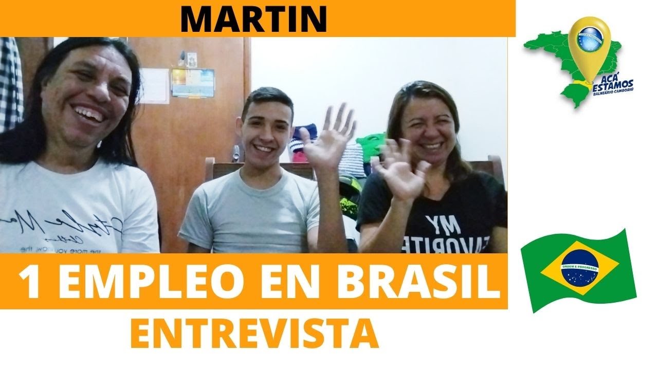MARTIN NOS CUENTA, EM PORTUGUÊS, SU PRIMERA EXPERIENCIA DE EMPLEO EN ...