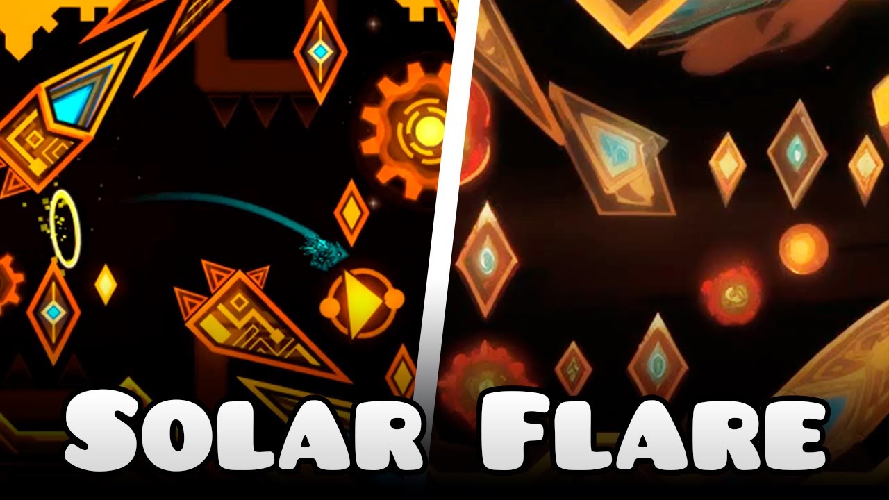 How AI Sees SOLAR FLARE / Geometry Dash - YouTube