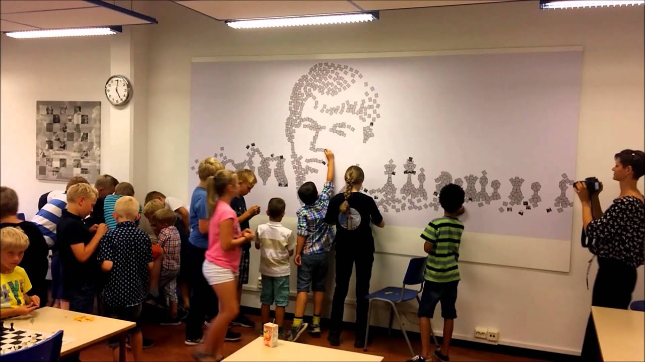 Collage at Magnus Carlsen Classroom at NTG - YouTube