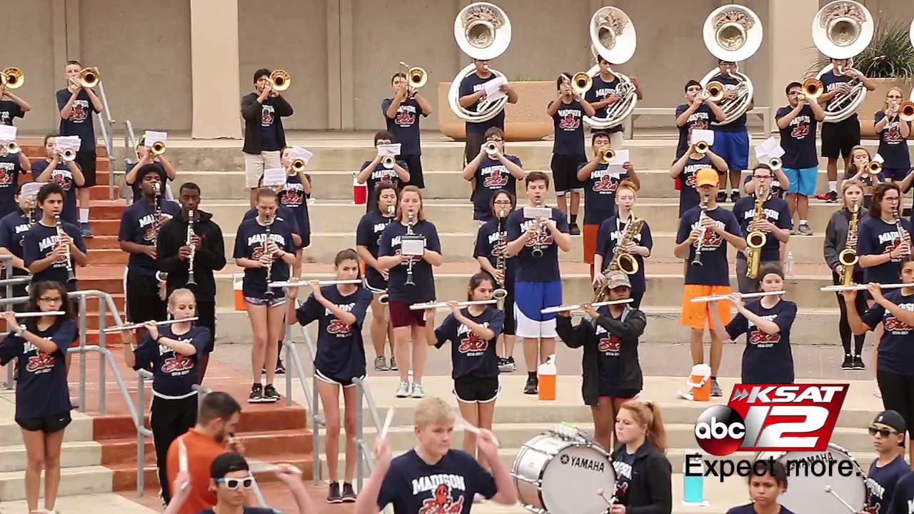 Madison Band 2017 KSAT12 Broadcast - YouTube