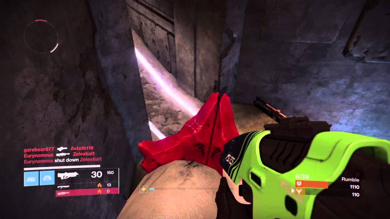 Destiny new hiding spot on vertigo - YouTube