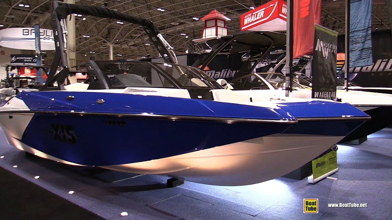 2018 Axis A20 Wake Boat - Walkaround - 2018 Toronto Boat Show - YouTube