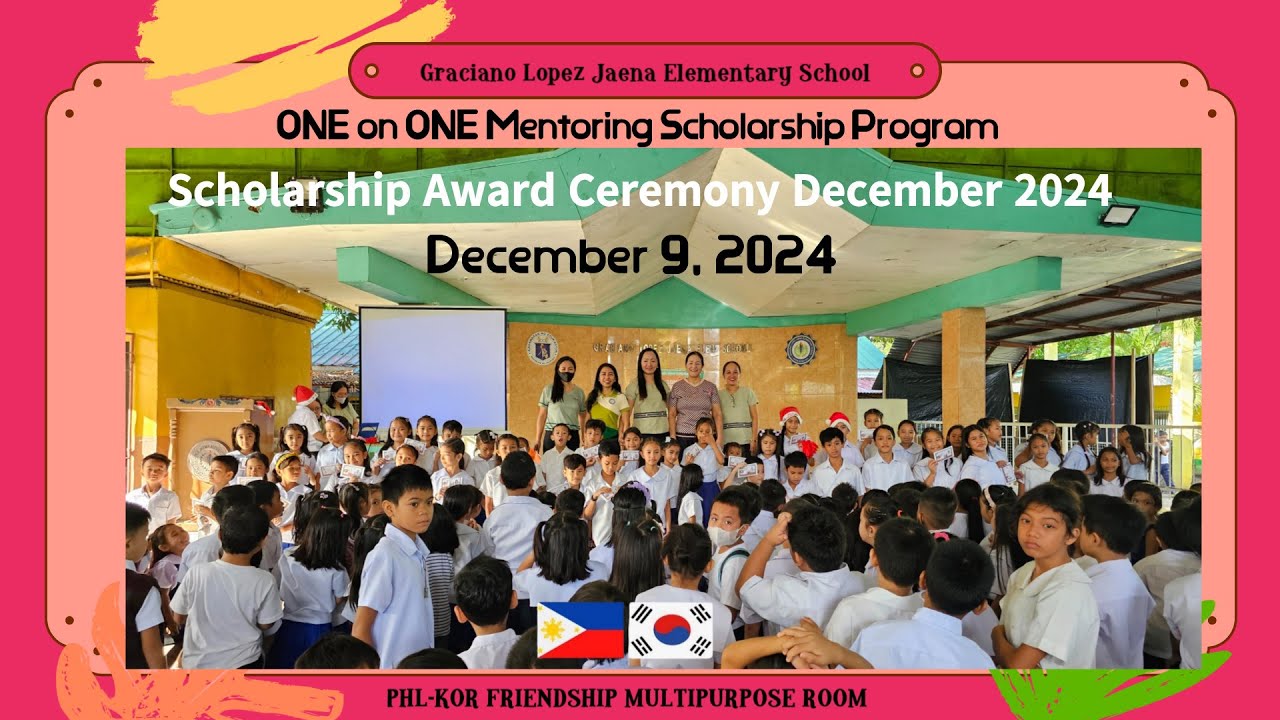 20241209-미래를 위한 교육의 힘! 12월분 Graciano Lopez Jaena Elementary School 과 ...
