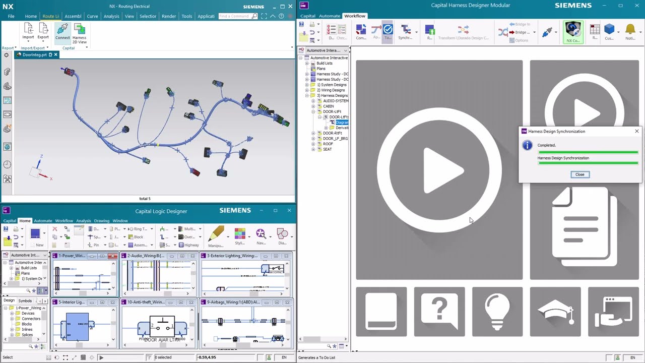 Video- Accelerated wire harness design with Capital - YouTube