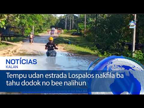 Tempu udan estrada Lospalos nakfila ba tahu dodok no bee nalihun