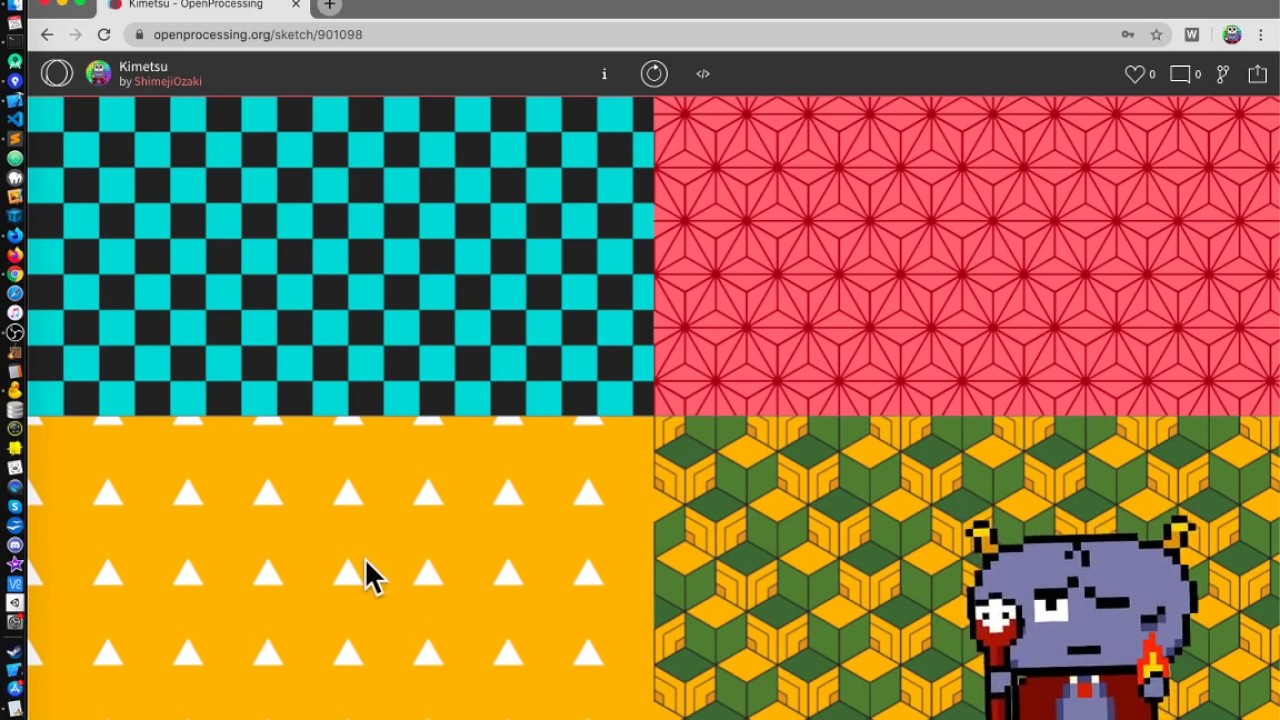 【OpenProcessing】2重for文を使う #01 - YouTube