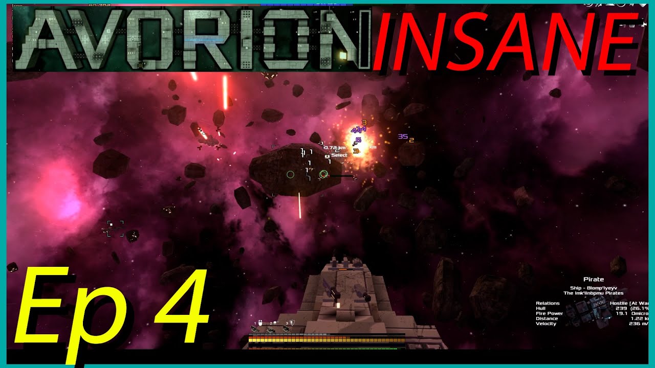 Ep4 - Avorion 1.2 Insane - First Sector Defence - YouTube