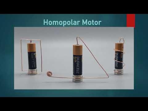 Diy Homopolar Motor | #science #experiment - YouTube
