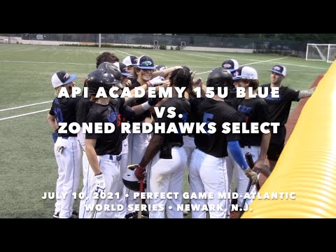 July 11, 2021: API Academy 15U Blue 12, Zoned Redhawks Select 5 ...