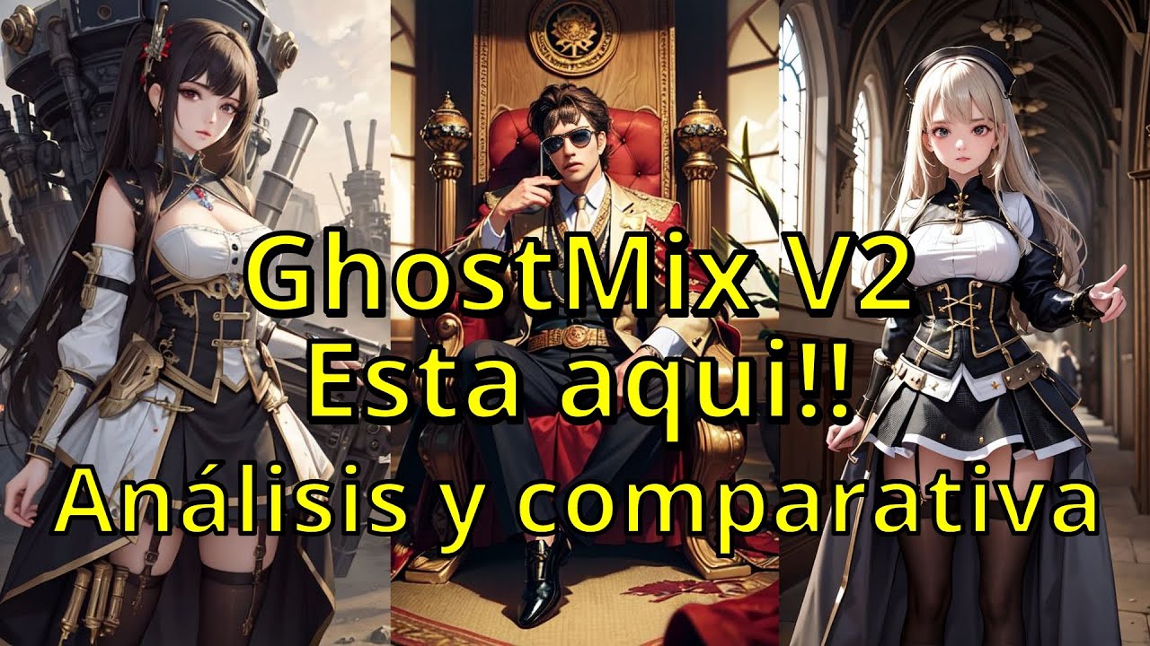 GhostMix 2 llego! Análisis y comparativa en Stable Diffusion en español ...