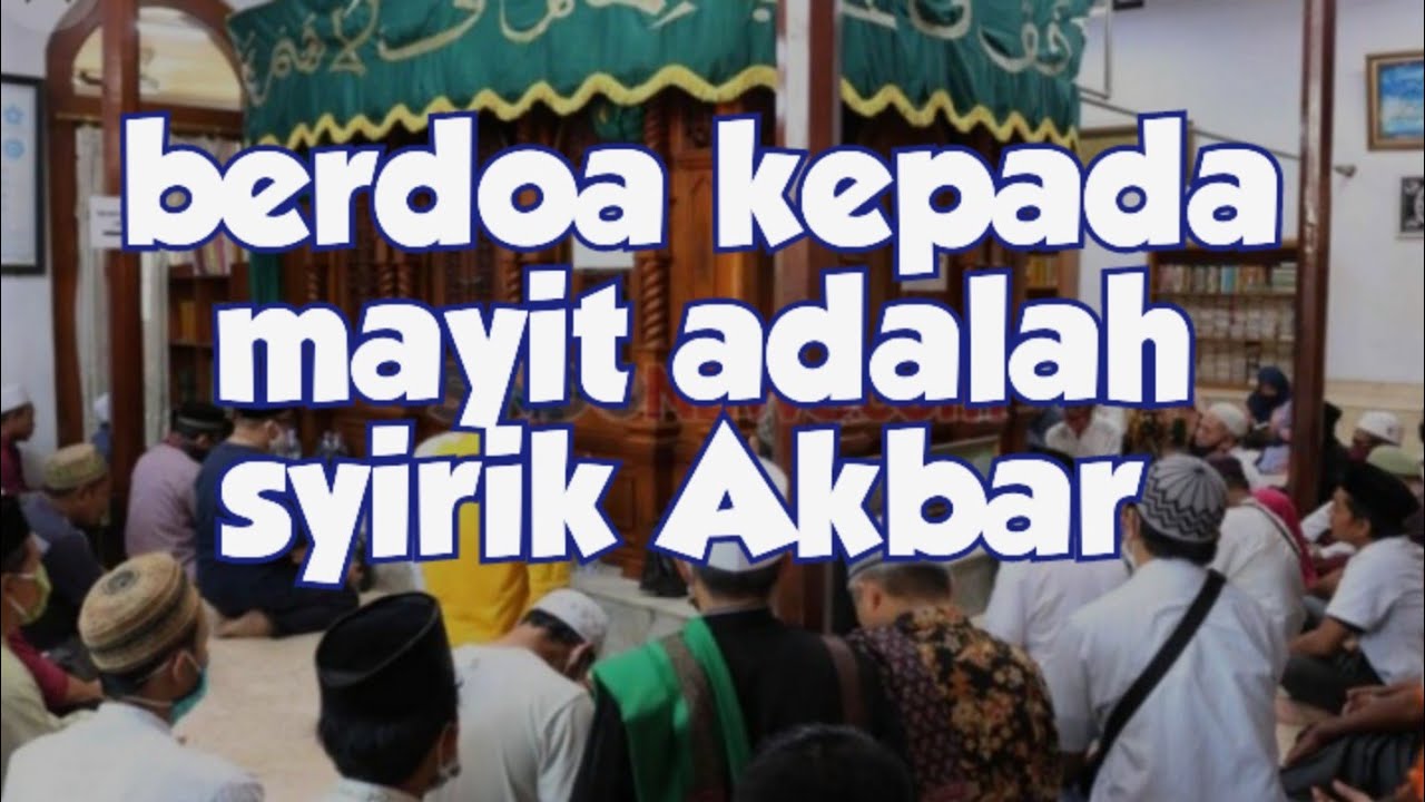 Berdoa kepada mayat adalah syirik Akbar. Ustadz Firanda. #kuburiyun # ...