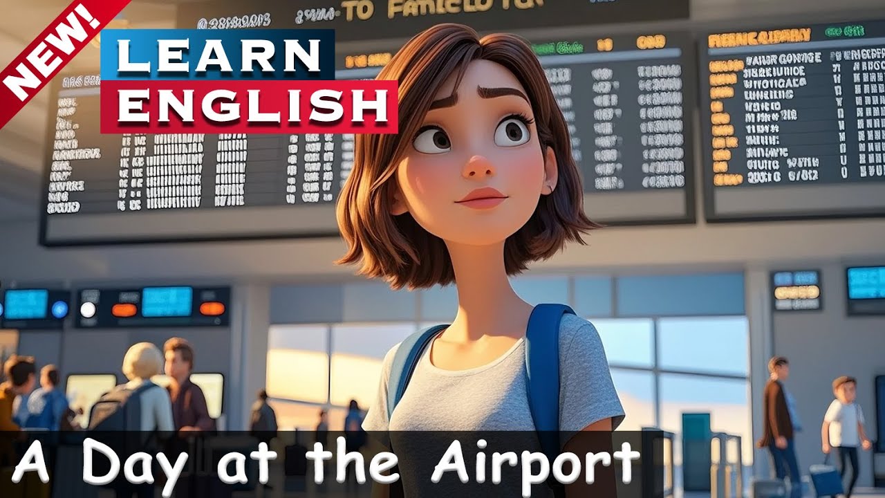 A Day at the Airport |how to find a place|Listening and Speaking Skills ...