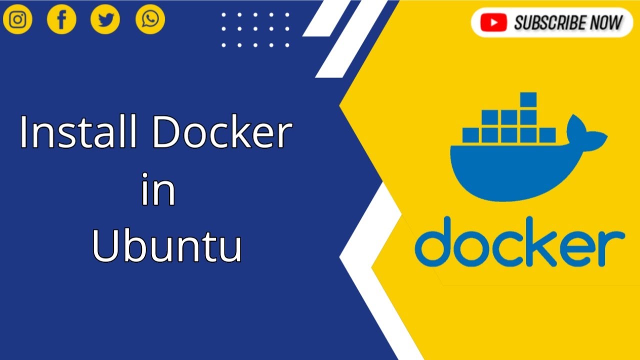 Chapter 3: Install Docker in Ubuntu - YouTube