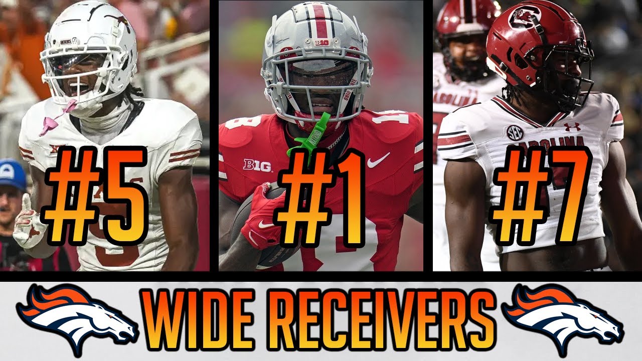 My Top 10 Wide Receivers in the 2024 NFL Draft - YouTube