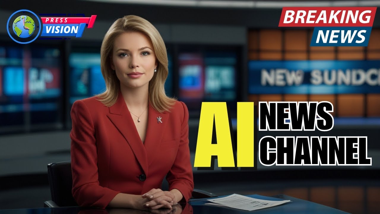 10 Steps to create an AI NEWS CHANNEL with CHAT GPT and AI News Video ...