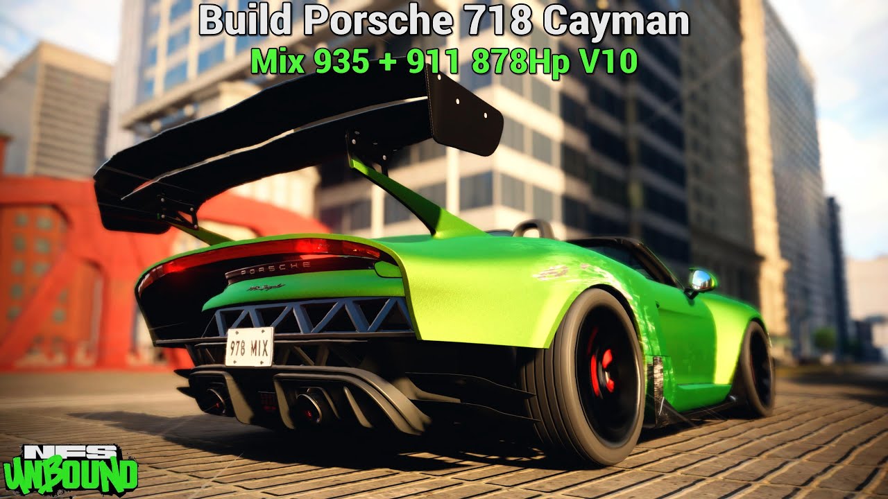 NFS Unbound PS5 - Porsche 718 Spyder Build 935 + 911 878HP V10 - Fully ...