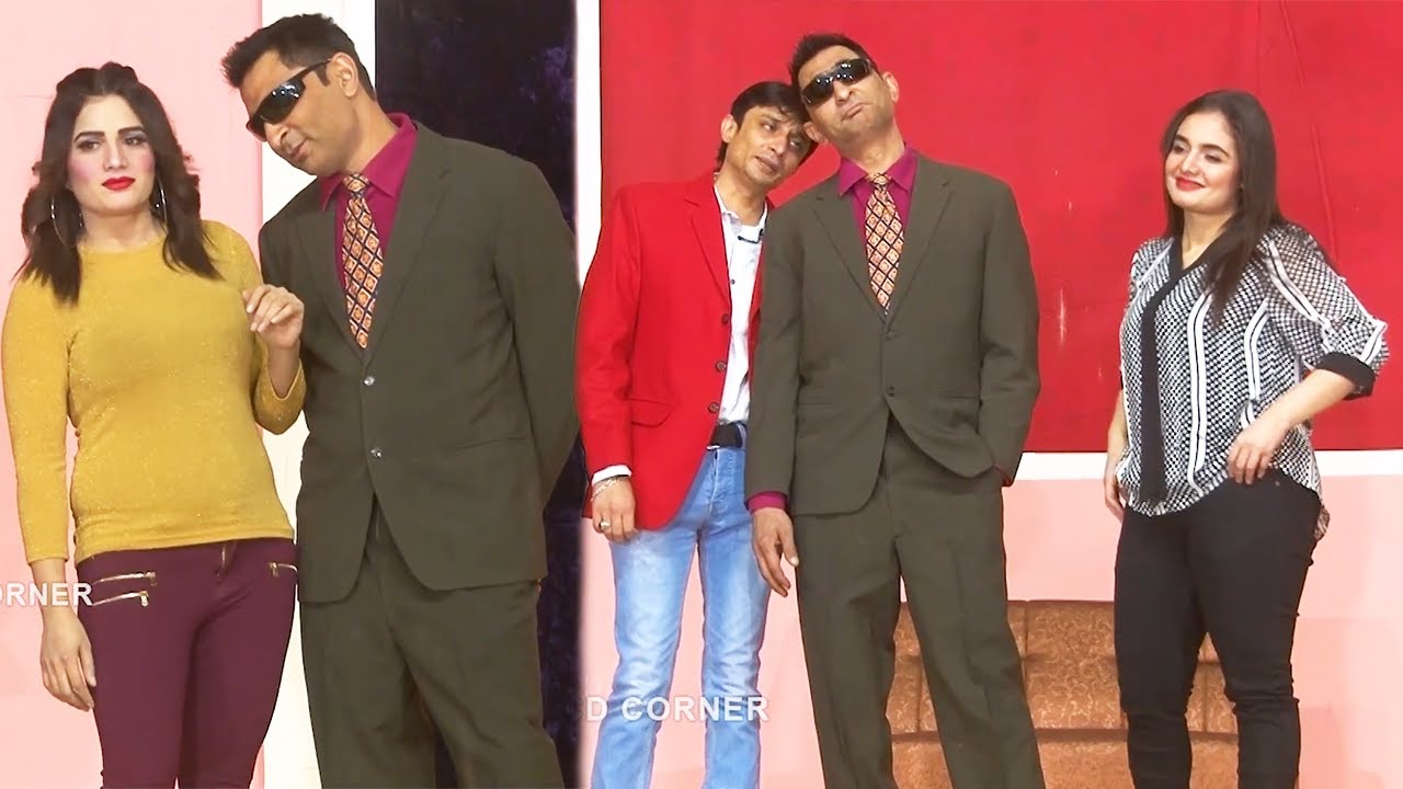 Amjad Rana with Maryam Khan and Zulfi | Comedy Clip | Stage Drama 2022 ...