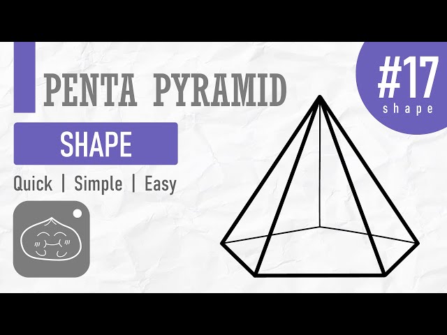 How To Draw A Pentagonal Pyramid