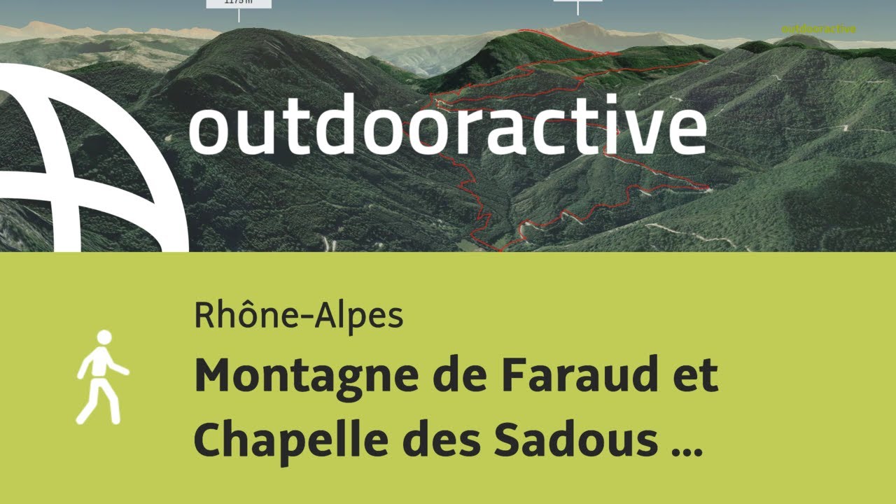 Montagne de Faraud et Chapelle des Sadous depuis Chastel-Arnaud - YouTube