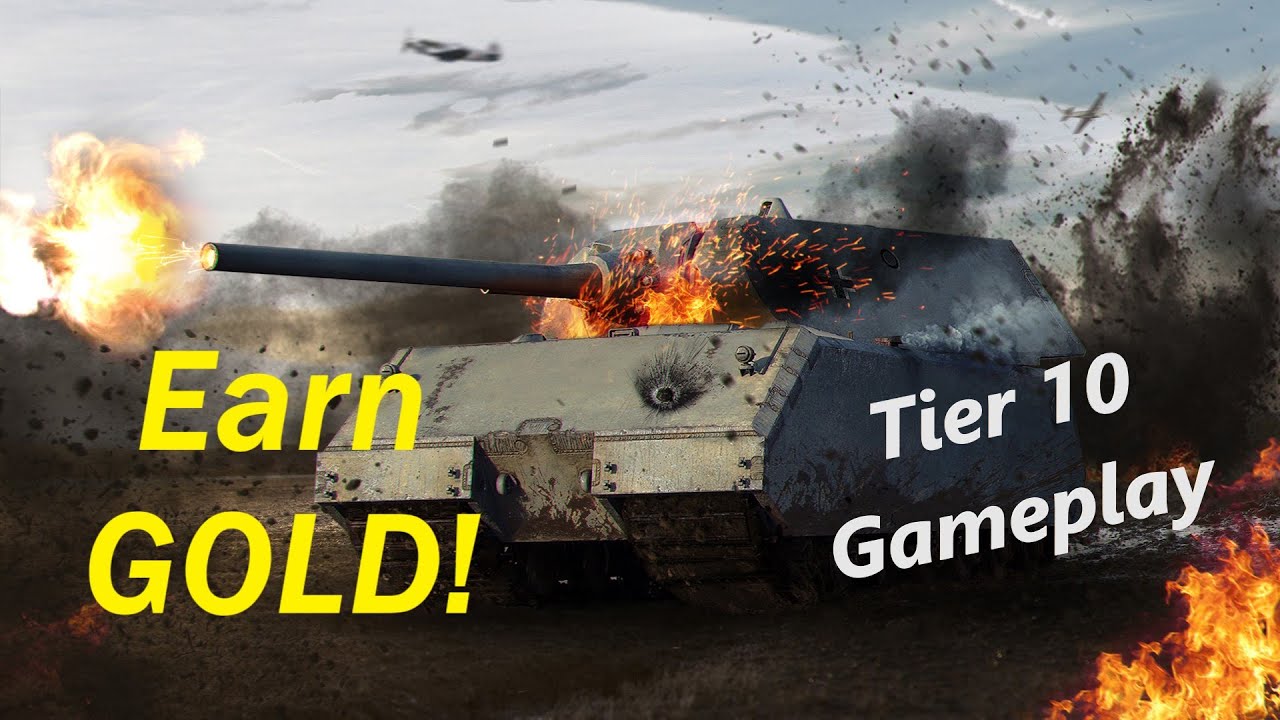 World of Tanks Blitz - Farming Gold on Tanks! - YouTube