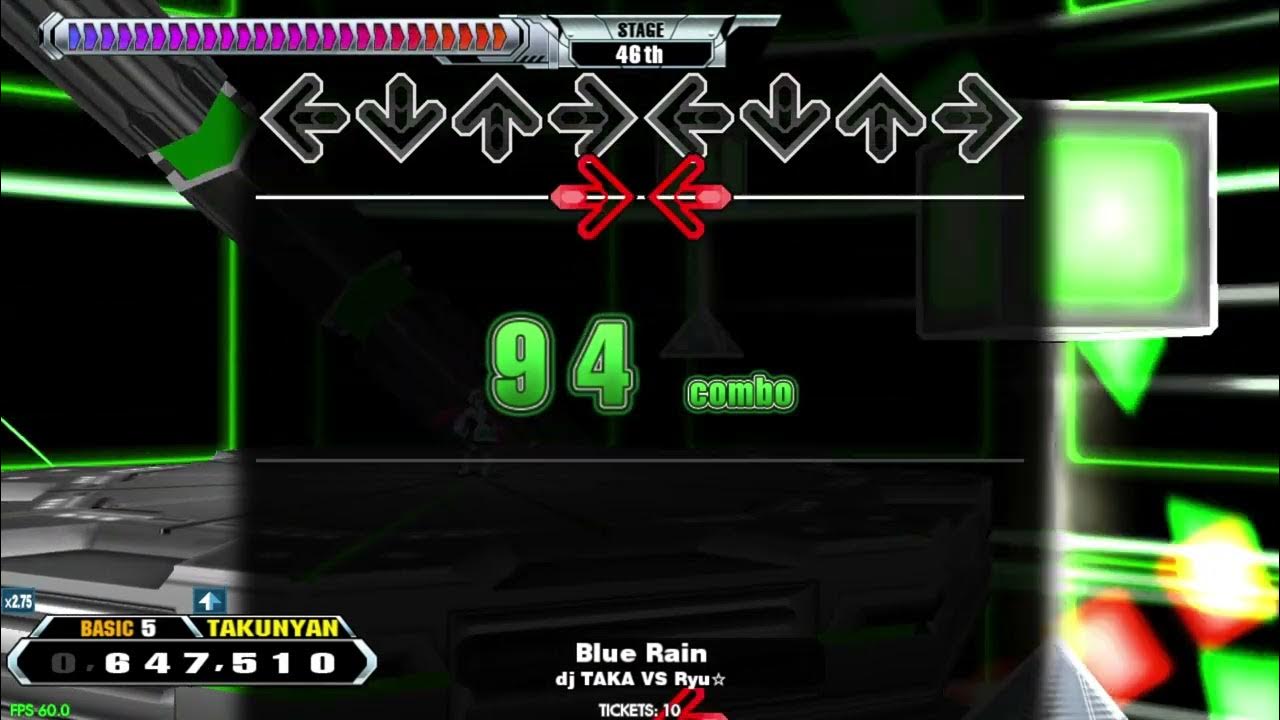 【DDR GRAND PRIX】Blue Rain【DP BASIC】 - YouTube